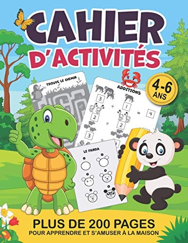 Cahier d'activités + de 200 pages pour apprendre et s'amuser à la ... Cahier d'activités + de 200 pages pour apprendre et s'amuser à la ...